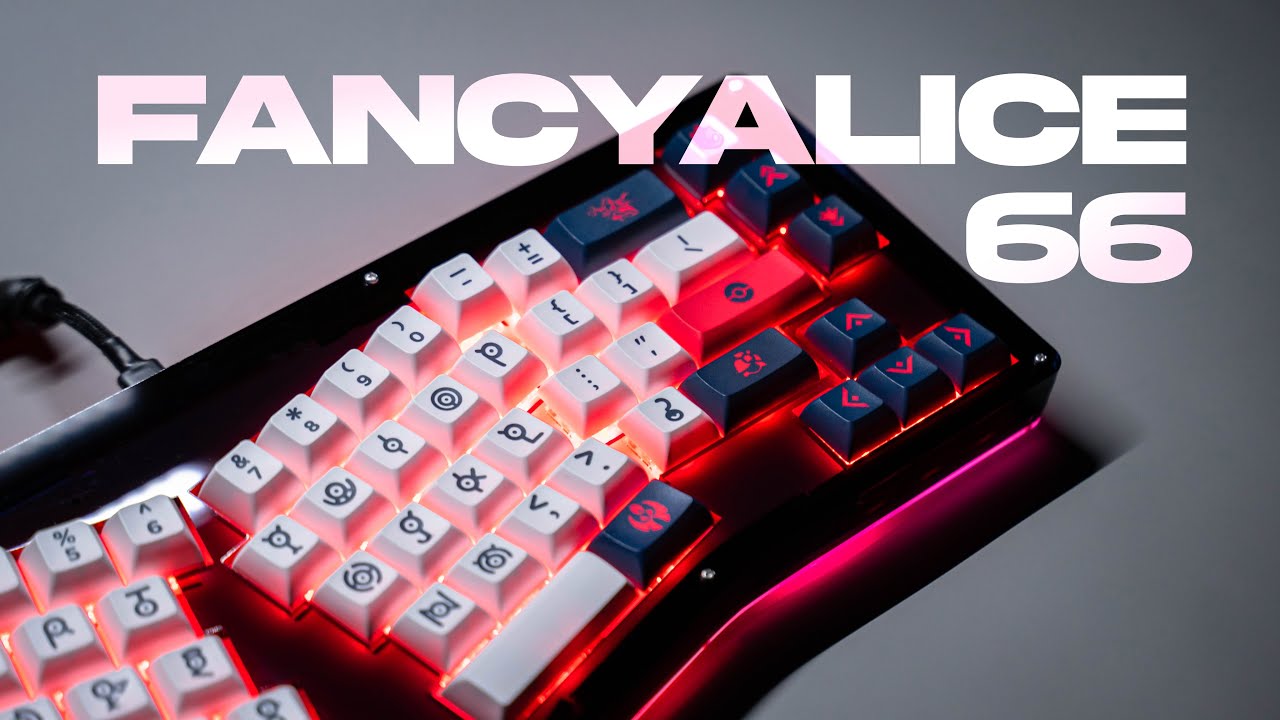Fancy Alice66 Sound Test & Review | KeebSound | KeebSound
