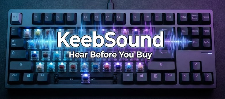 Tkd Cycle7 Keyboard Sound Test Review With Linear And Clicky Switches ...